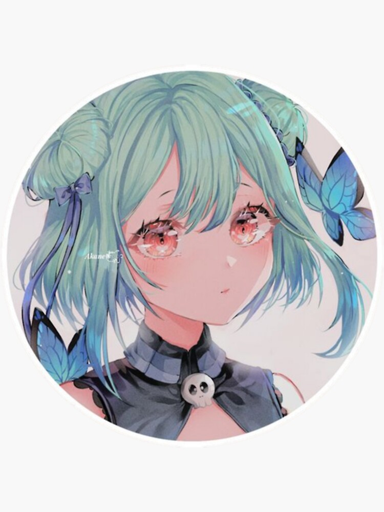 "Uruha Rushia " Sticker by SugarFree-NA | Redbubble