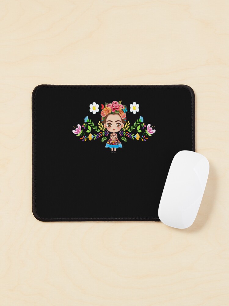 "Frida Kahlo T-shirts - Cute Frida Kahlo Cartoon T-Shirt" Mouse Pad for ...