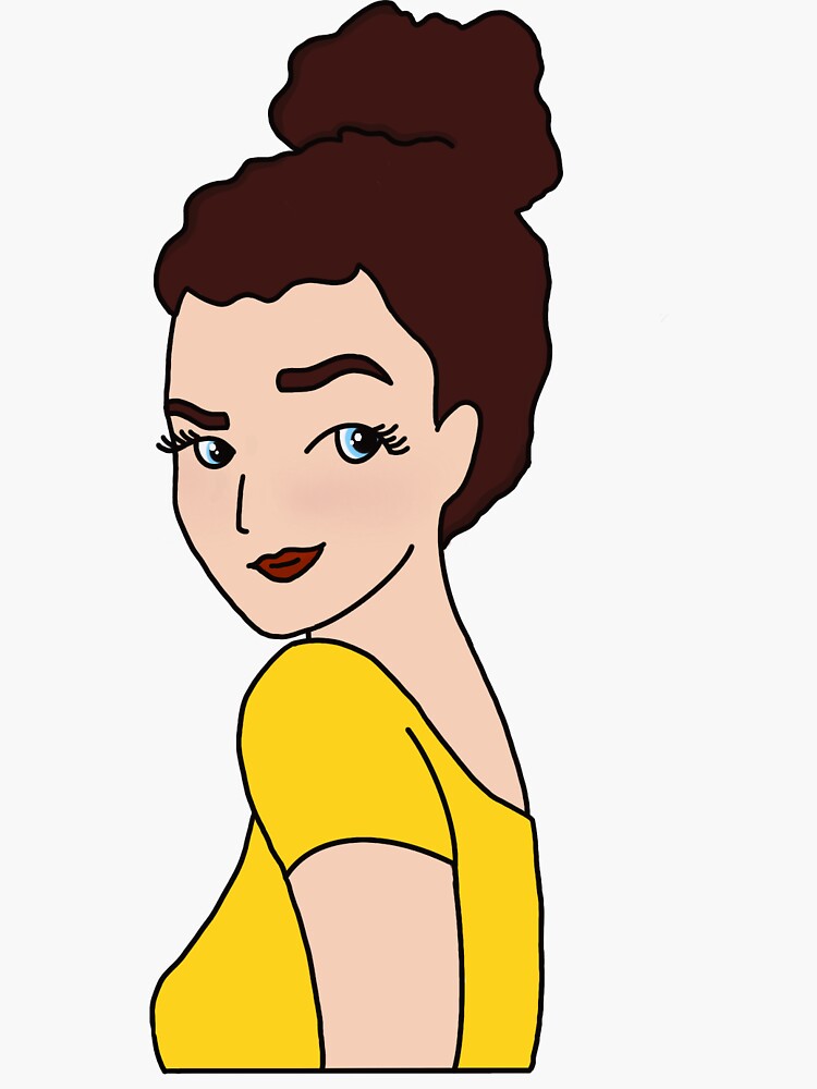 "Lucy Hutton - The Hating Game" Sticker for Sale by AERher | Redbubble