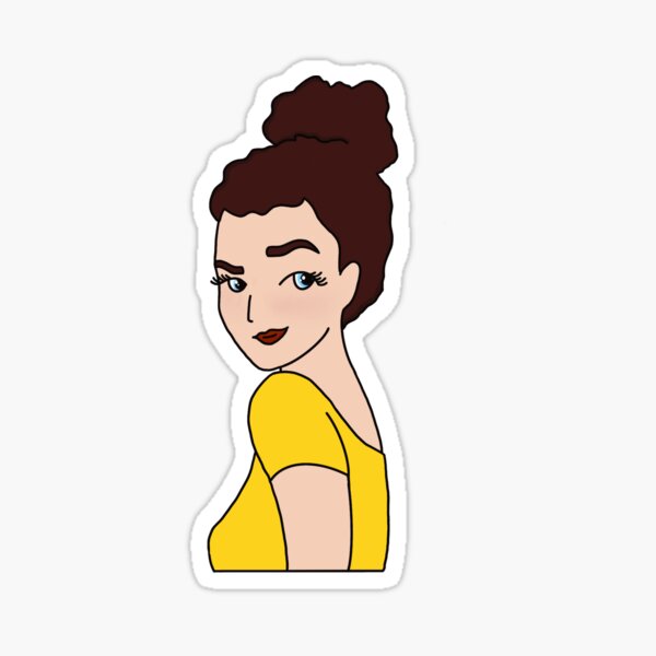 "Lucy Hutton - The Hating Game" Sticker for Sale by AERher | Redbubble