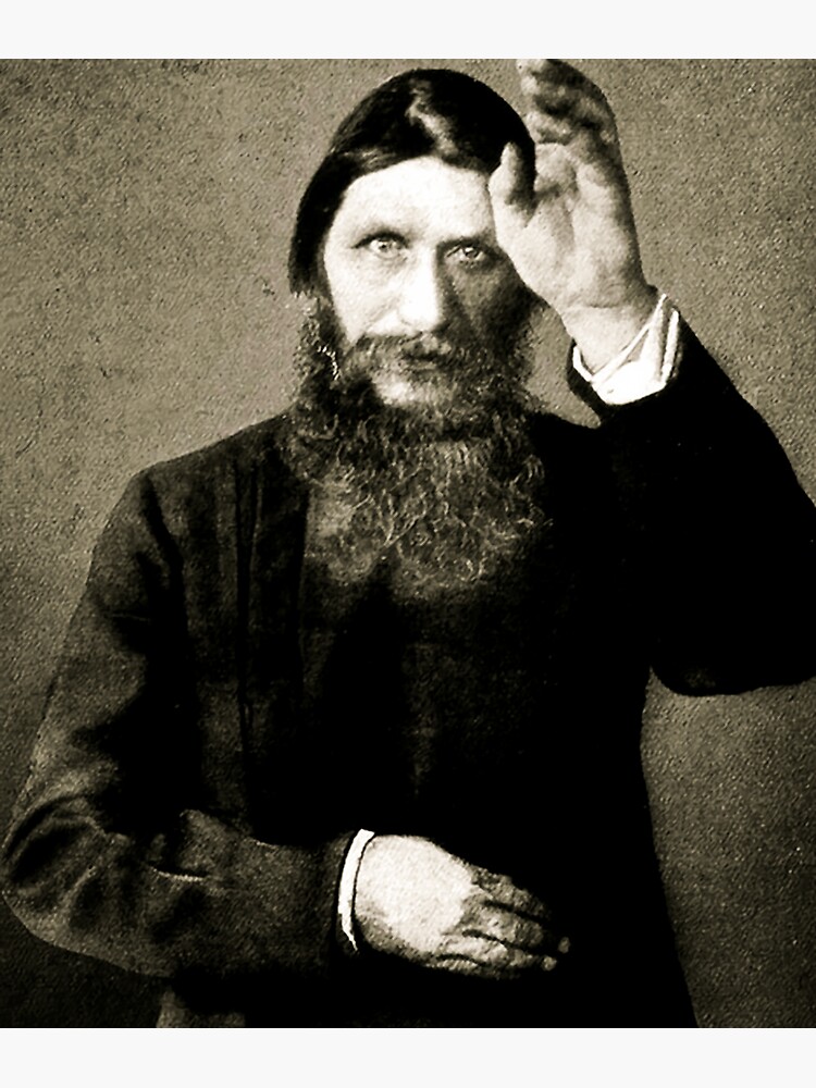 "Grigory Rasputin Portrait" Sticker by OrcaPhotoStore | Redbubble
