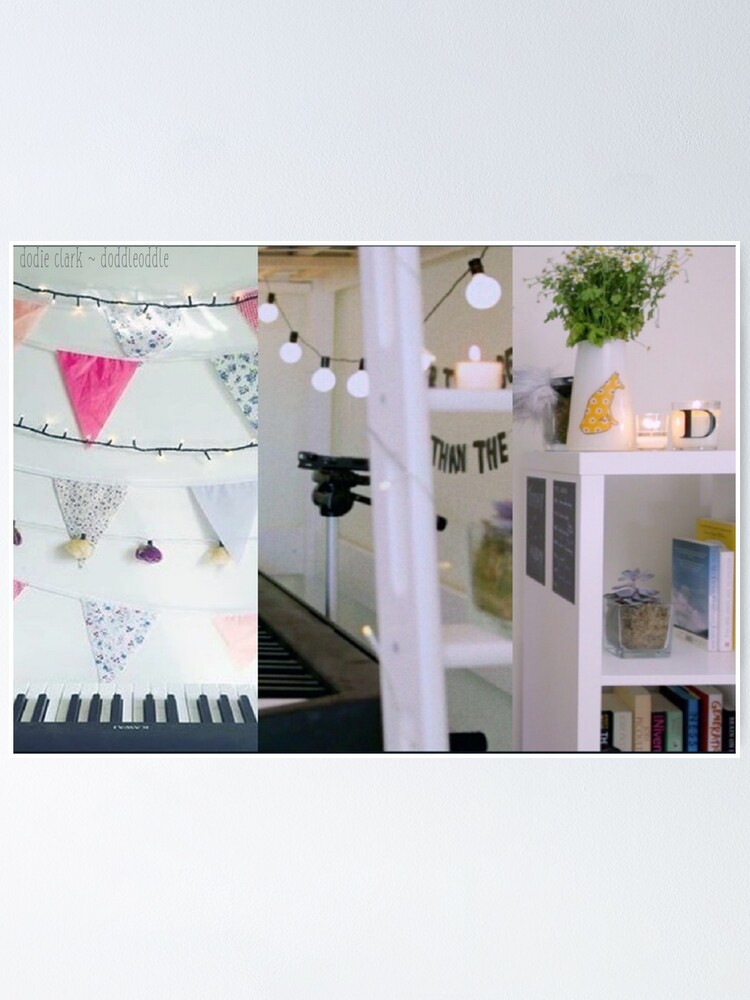 "dodie backgrounds through time " Poster by EnglishKoala | Redbubble