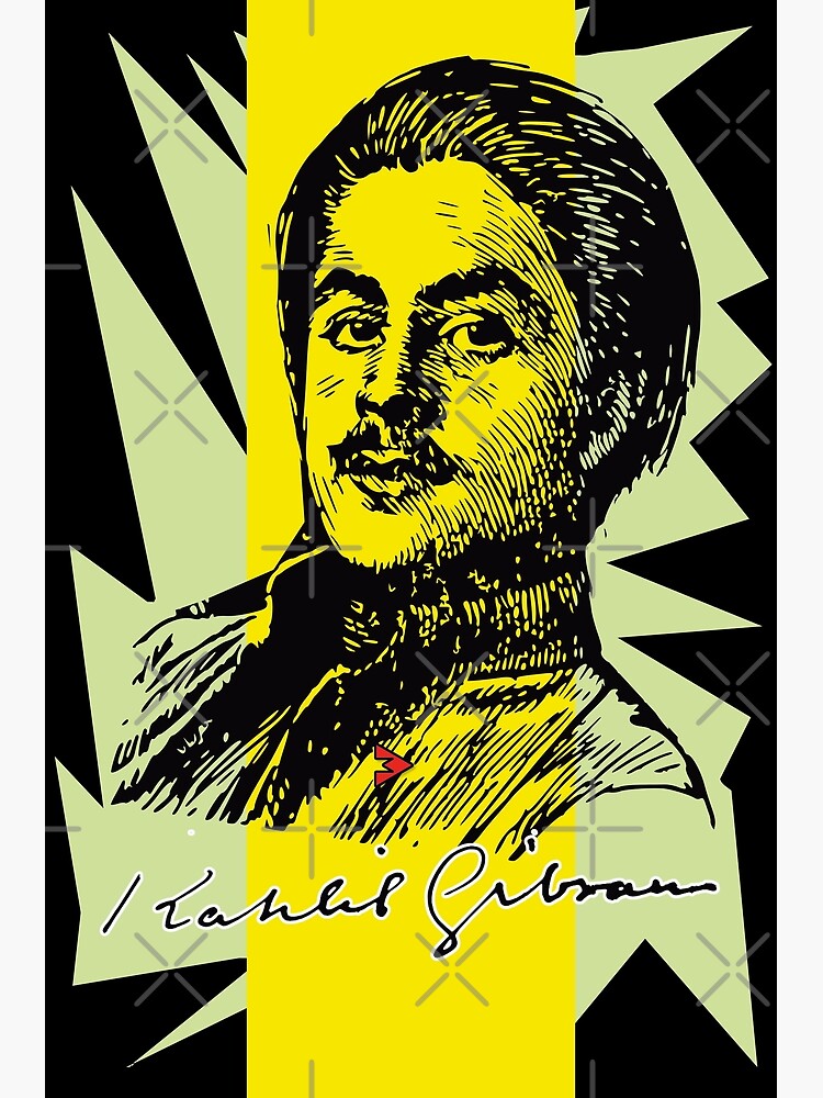 "Kahlil Gibran" Art Print for Sale by exilekings | Redbubble