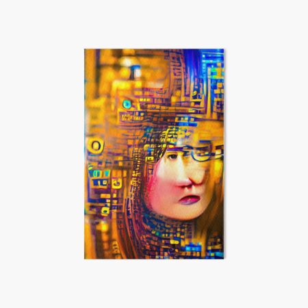 "Mona Lisa 02 Sad Mona" Art Board Print for Sale by mhfoto | Redbubble