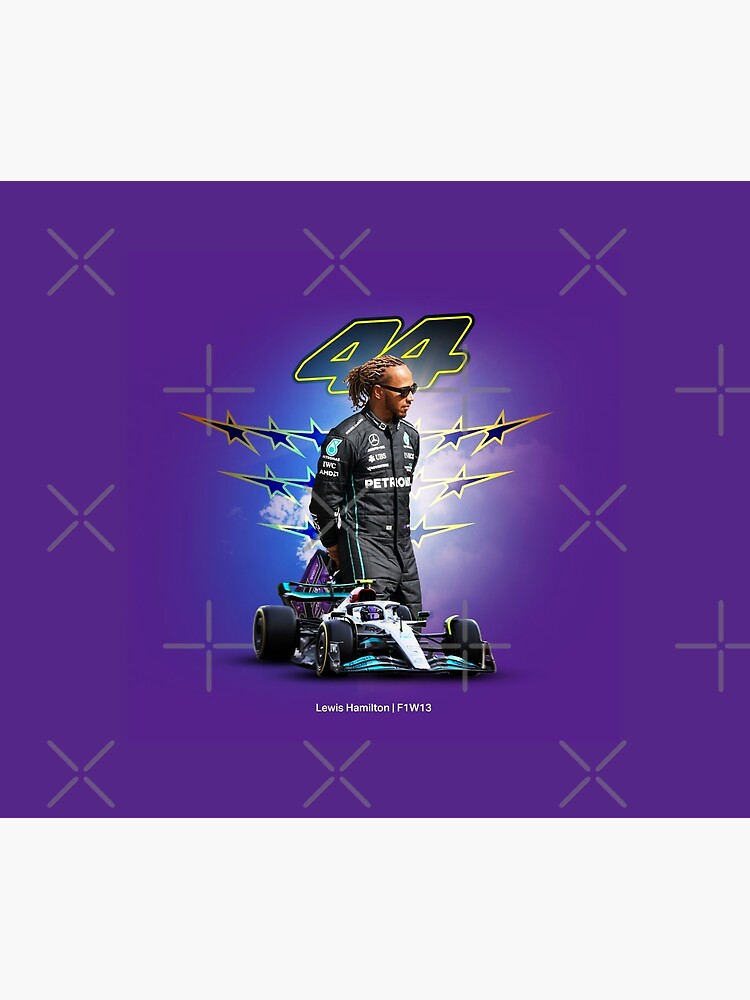 Plaid « Lewis Hamilton 44 », par fanaction | Redbubble