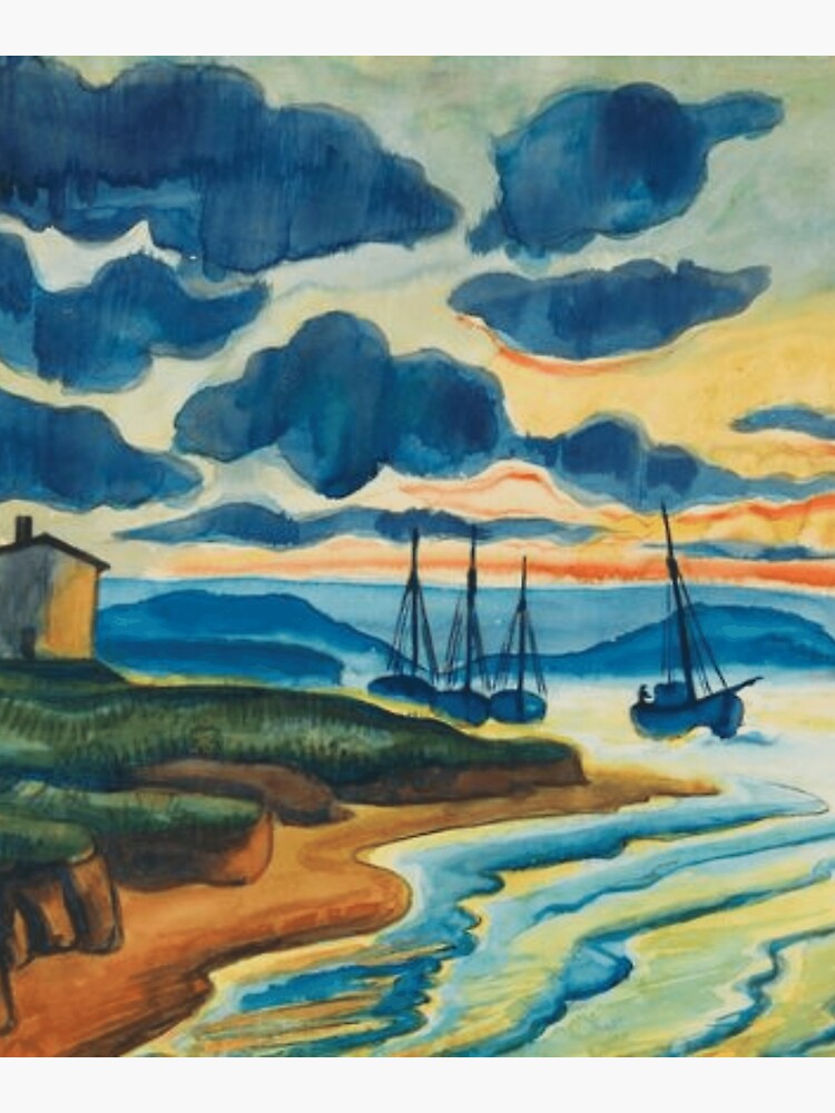 "Art by Max Pechstein" Poster for Sale by Yassindhop1 | Redbubble