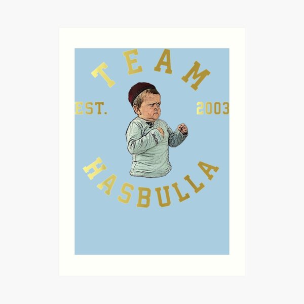"Hasbulla - Team MMA Hasbulla Fight Meme Classic T-Shirt" Art Print for ...