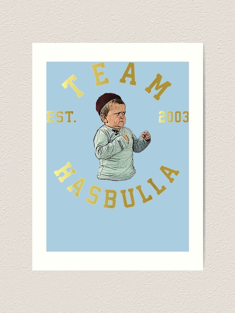 "Hasbulla - Team MMA Hasbulla Fight Meme Classic T-Shirt" Art Print for ...