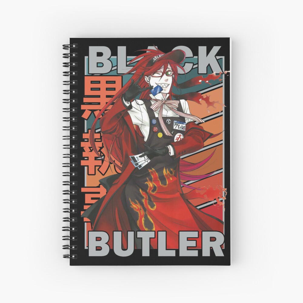 "Grell Sutcliff Black Butler Kuroshitsuji Vintage Color Palette Design ...
