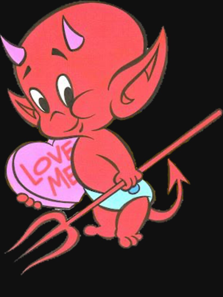 "Hot Stuff Baby Devil Sticker" T-shirt for Sale by ShapoRoger ...