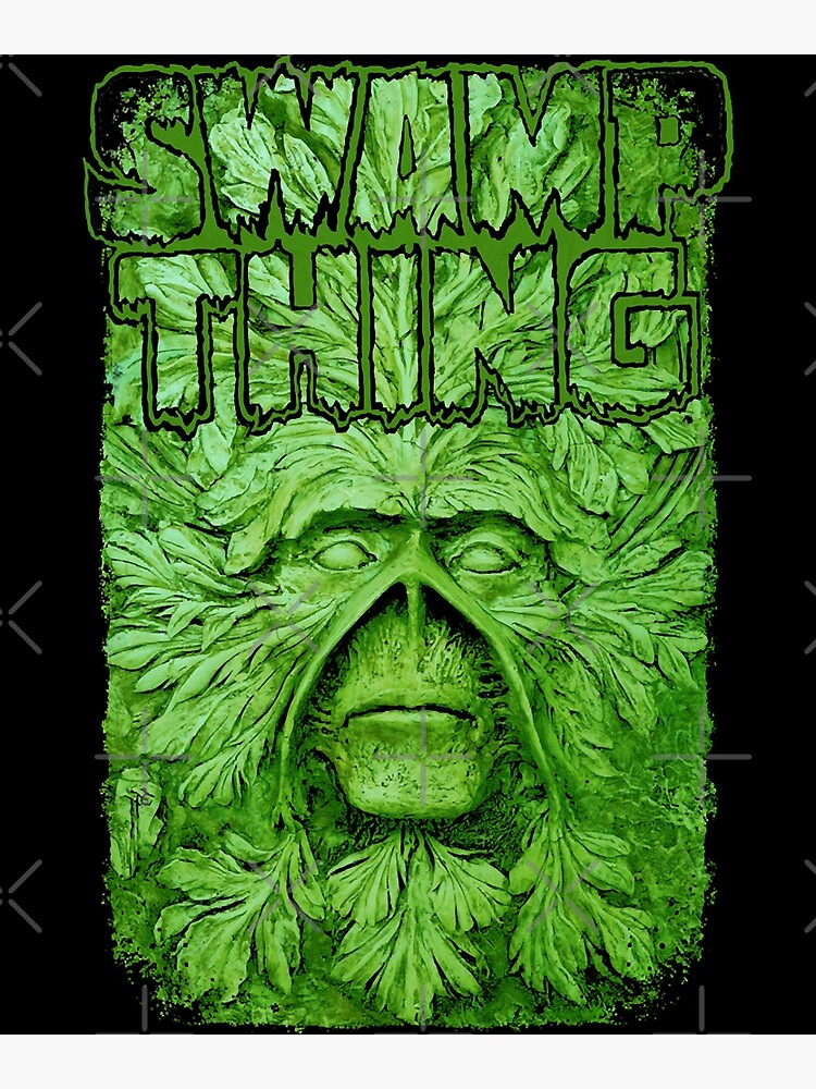 "Most Important Swamp Thing Horror Monster Halloween Holiday" Poster ...
