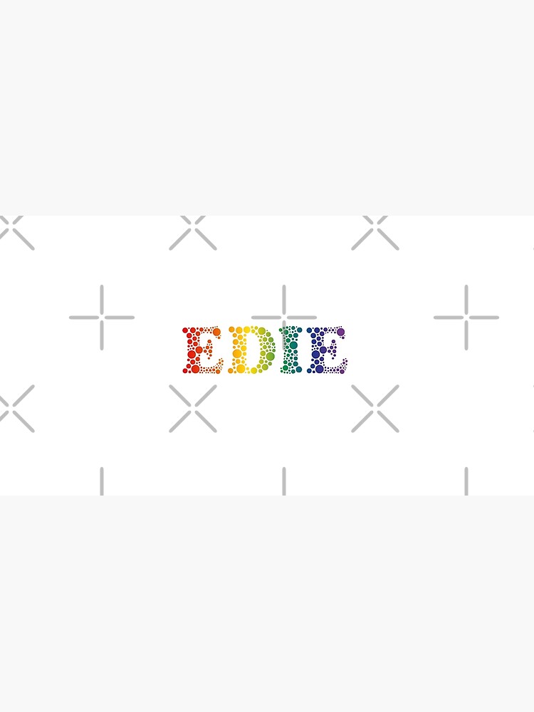 Edie Name - Fun Rainbow Bubbles LGBT Pride Design Premium Matte ...