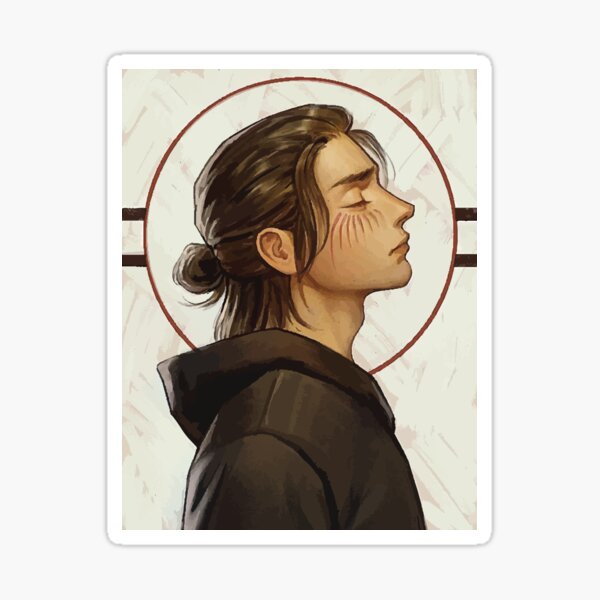 "Eren yeager Attack On Titan Anime" Sticker by Master1OfArt | Redbubble