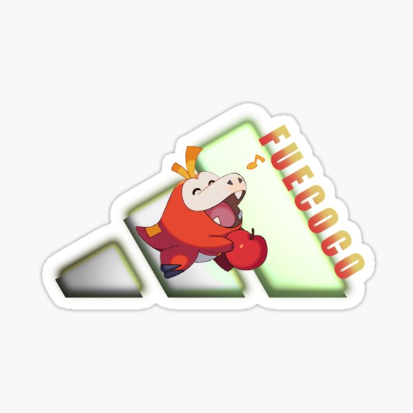 "Fuecoco Shining" Sticker by MAGICtissue | Redbubble