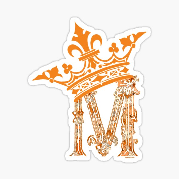 "Letter M" Sticker for Sale by Bheeng | Redbubble