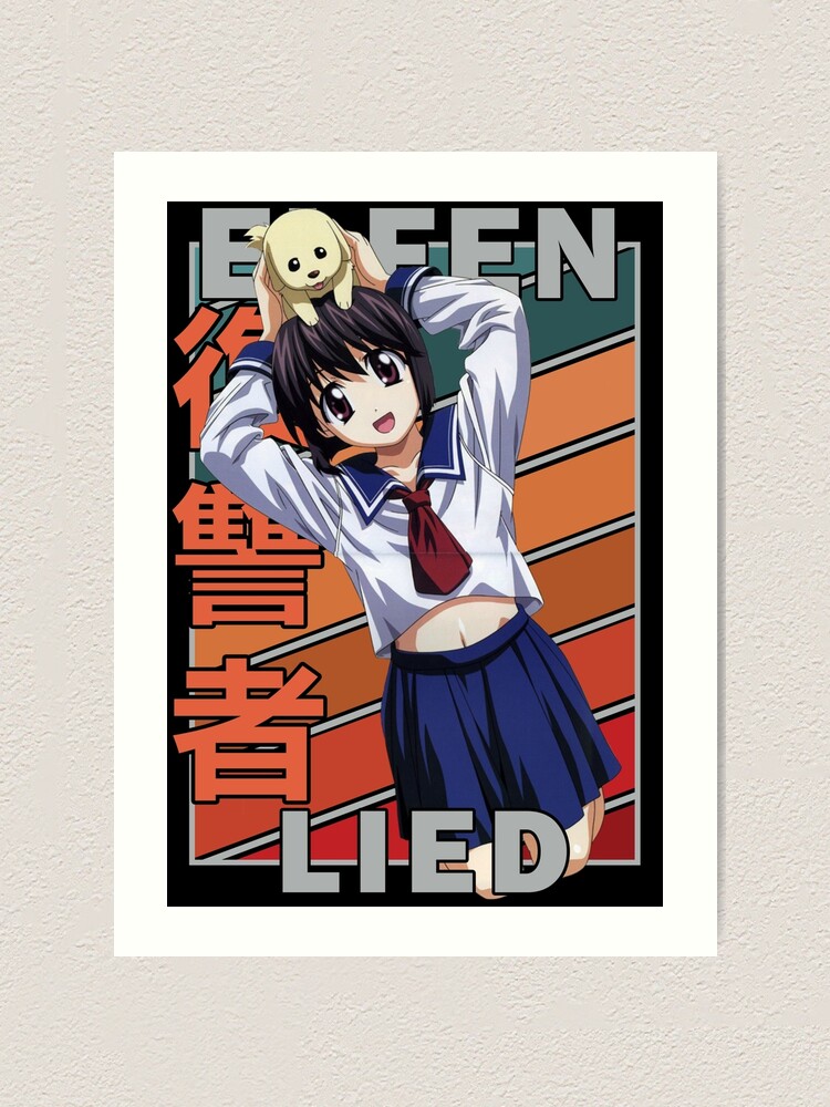 "Mayu Elfen Lied Erufen Rito Vintage Color Palette Design" Art Print ...