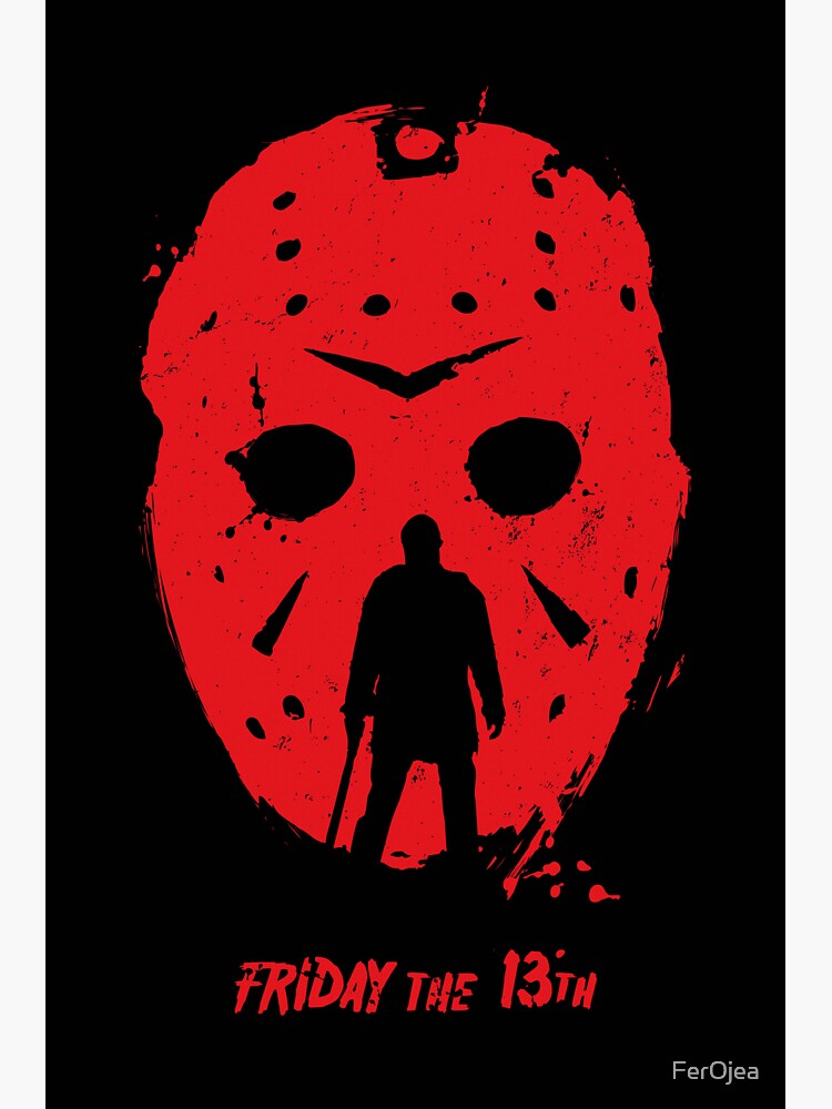 "Friday the 13th" Sticker by FerOjea | Redbubble
