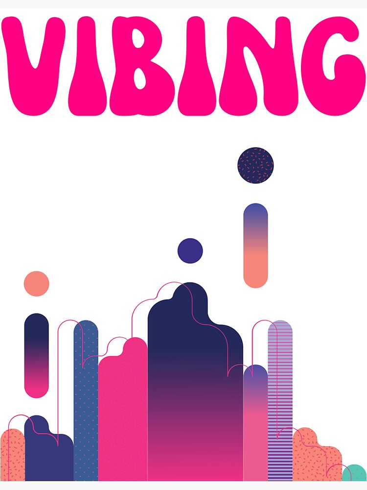 "GEN Z VIBING" Sticker by KVAdesign | Redbubble