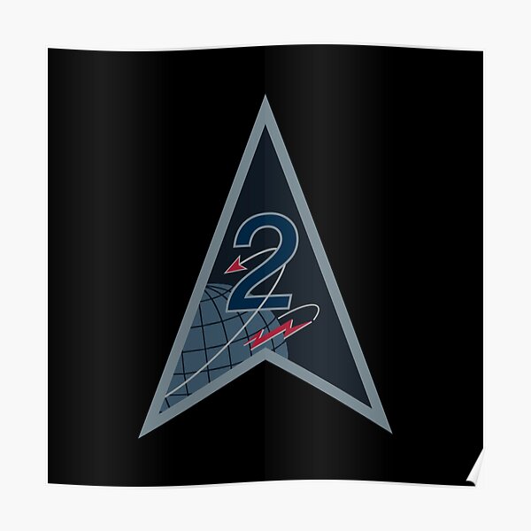 "Emblem of Space Delta 2" Poster for Sale by trendistudio | Redbubble