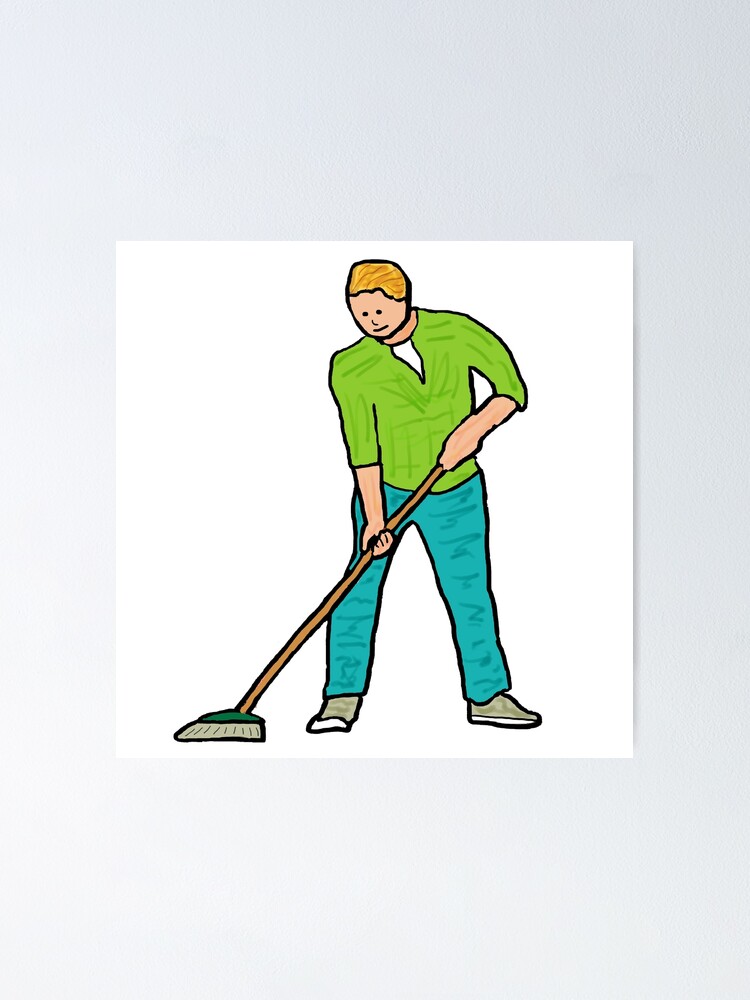 "Sweeping" Poster for Sale by Mark-Ewbie | Redbubble