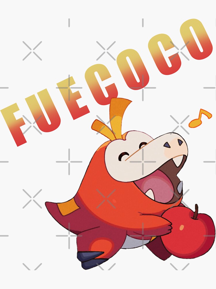 "Fuecoco Fun Day" Sticker by MAGICtissue | Redbubble