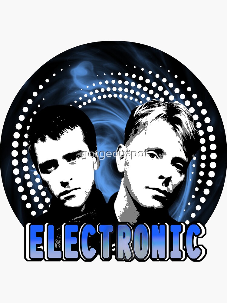 "electronic" Sticker for Sale by gorgeouspot | Redbubble