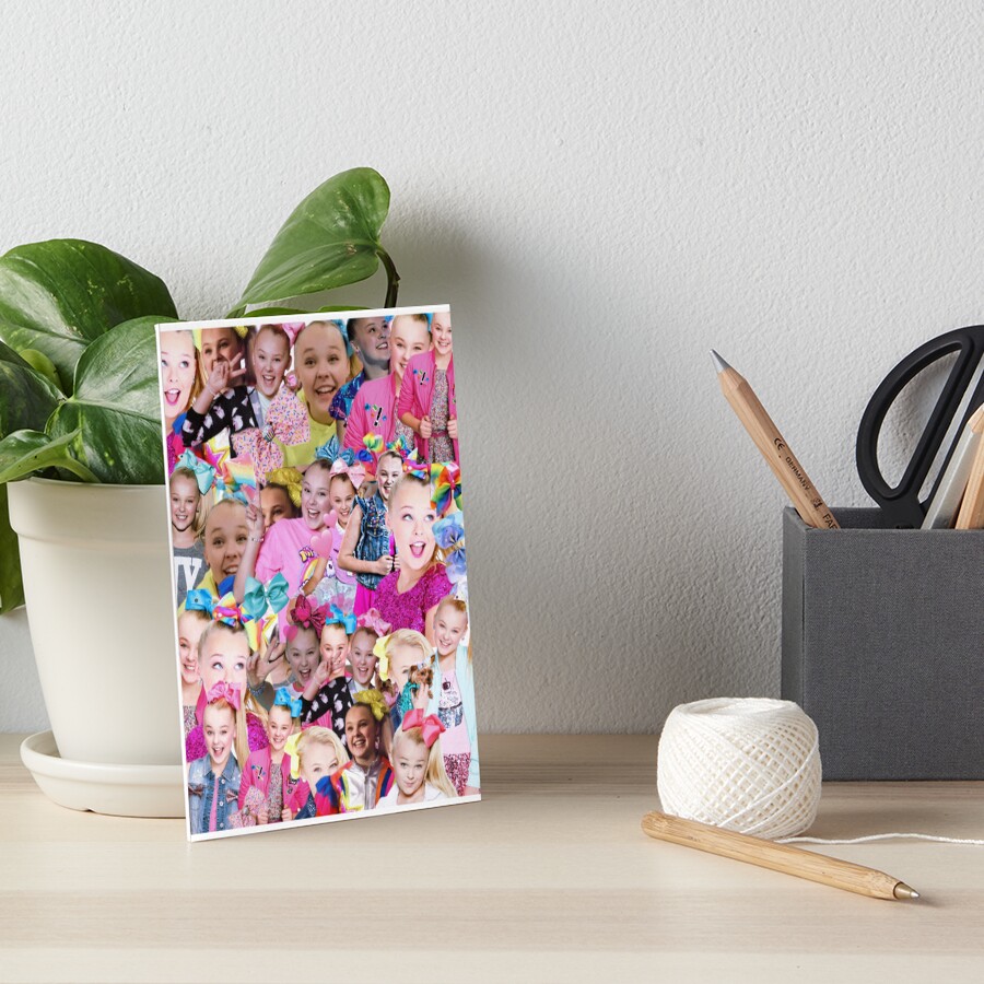 "Jojo Siwa Collage " Art Board Print by chrstnm | Redbubble
