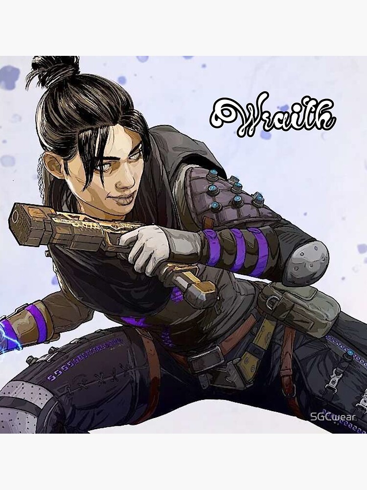 "Wraith" Sticker by SGCwear | Redbubble