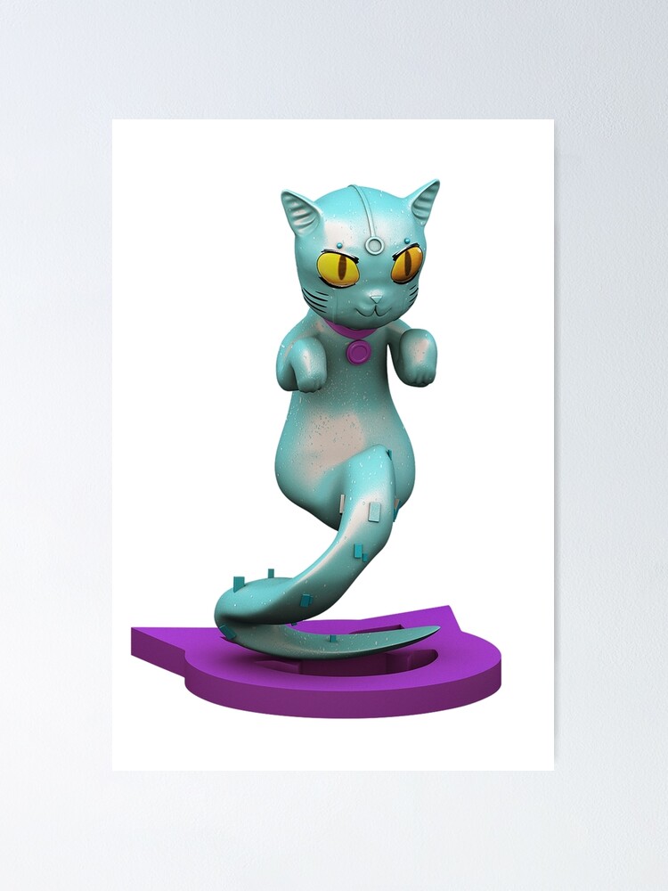 "Rubius Cat" Poster by MarcMons | Redbubble