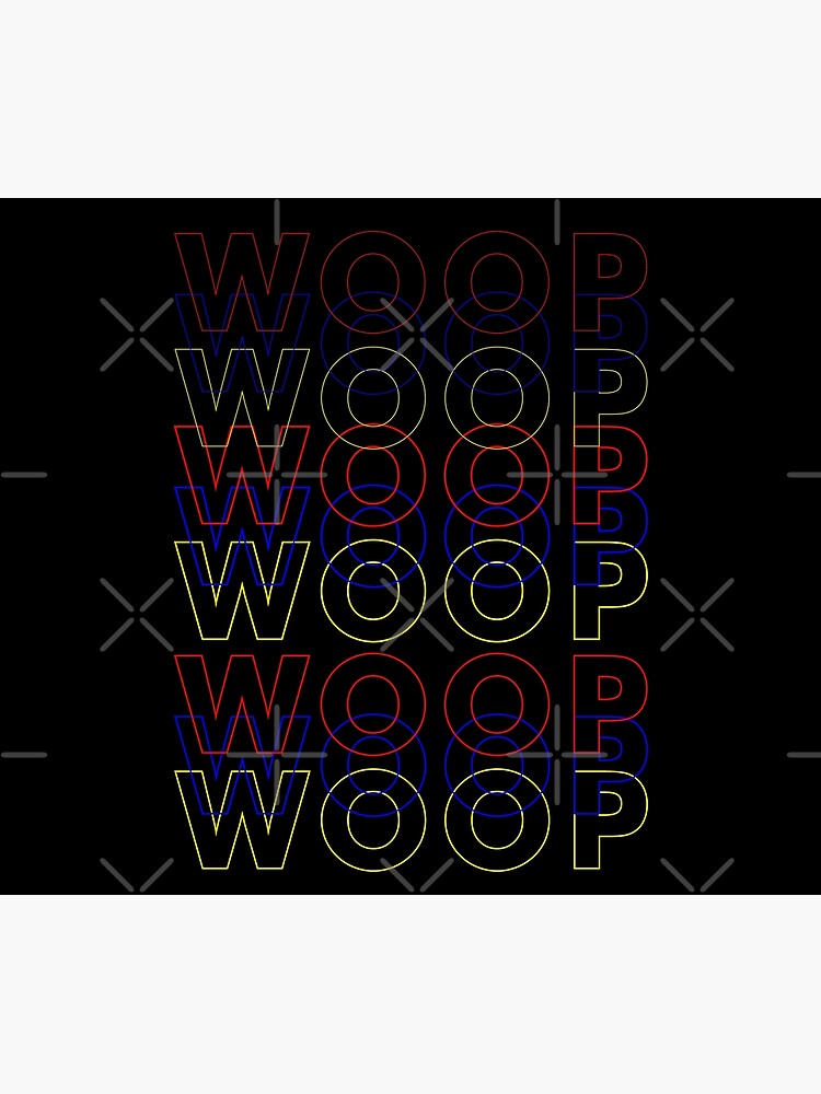 "Woop Merch in Neon Aesthetic" Poster for Sale by Cherryblossom93 ...