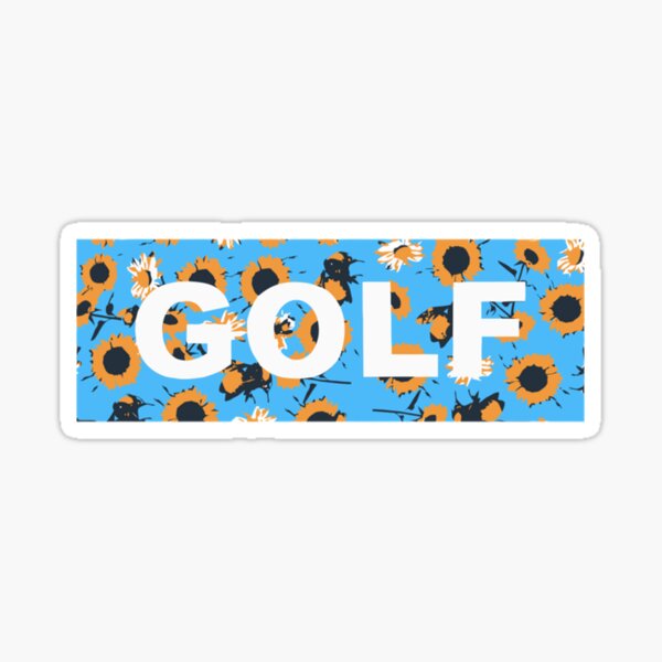 "Golf Flower " Sticker for Sale by fithabitta | Redbubble