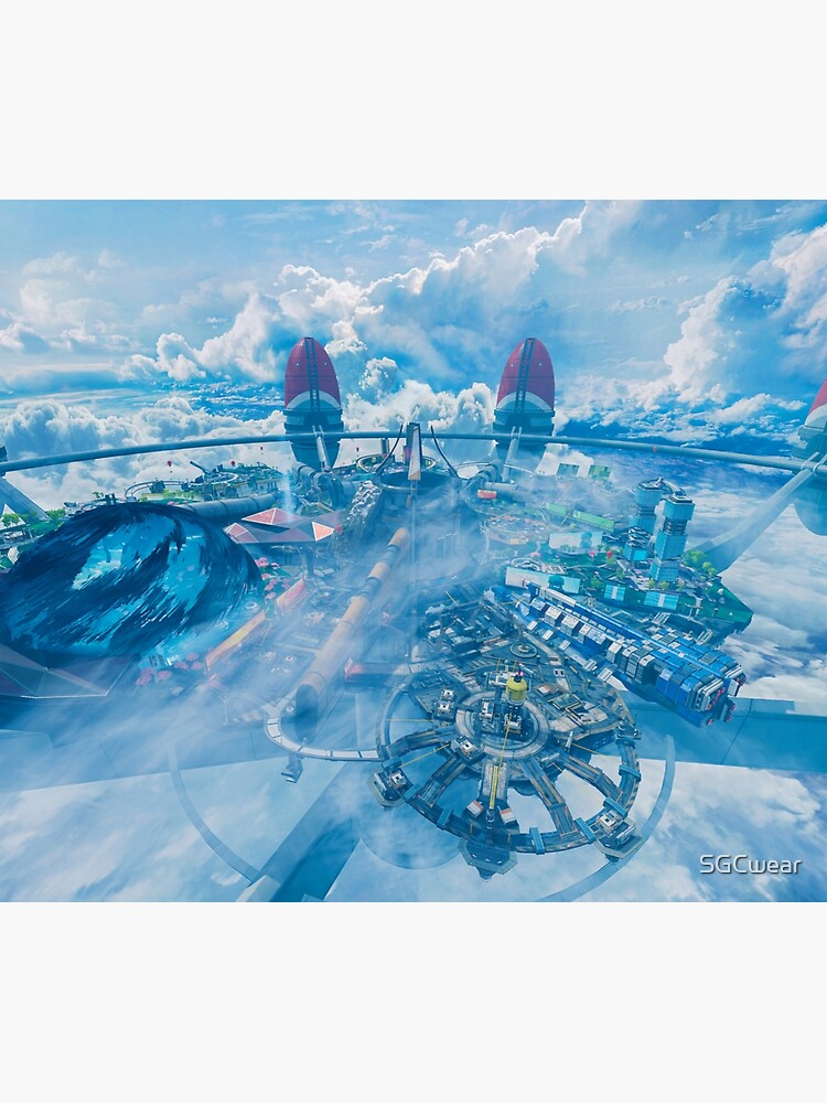 "Olympus map from Apex Legends" Poster by SGCwear | Redbubble