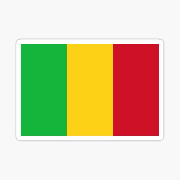 "Mali - Malian Flag" Sticker by FlagsWorld | Redbubble