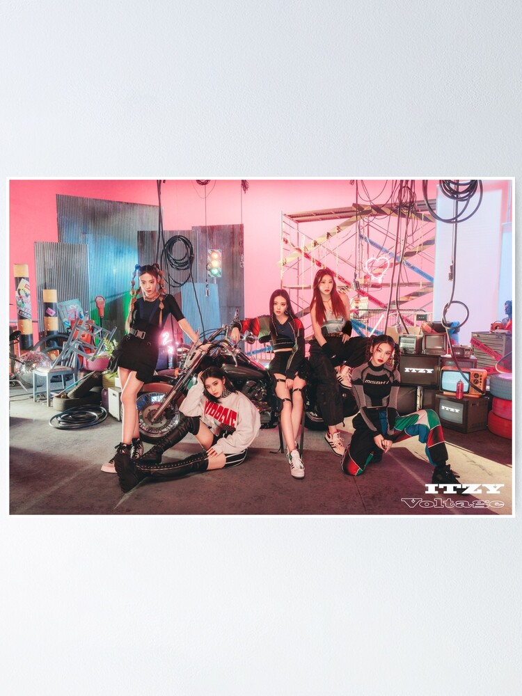 "Itzy - voltage " Poster for Sale by ArtbyTaetan | Redbubble