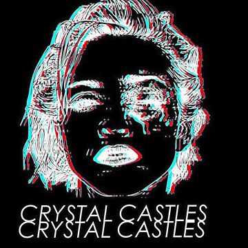 "Crystal Castles Album Cover " Poster for Sale by seanqtoddj | Redbubble