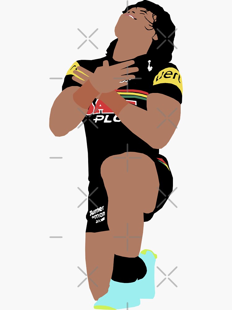 "Brian Too Penrith Panthers 2" Sticker by Rhys40 | Redbubble