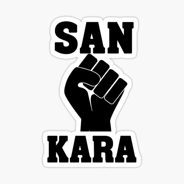 "Vintage Style Sankara Black Power Fist" Sticker by HaysGabybkvp245 ...