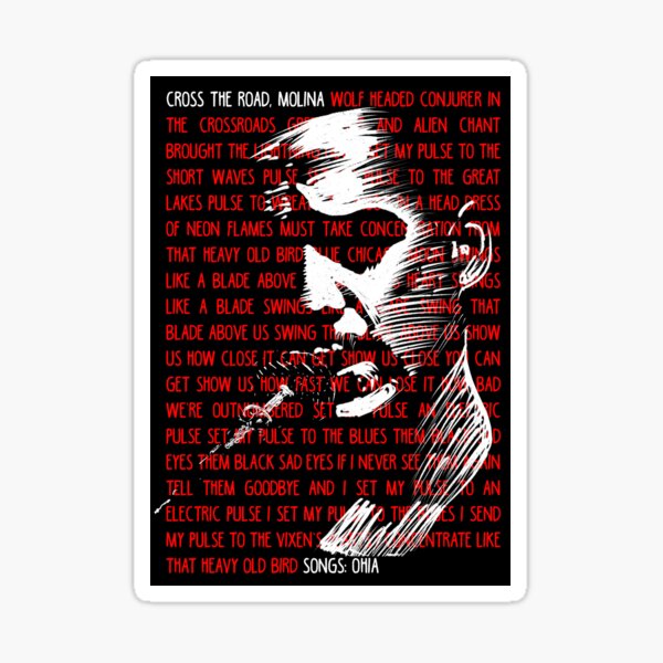"Cross the Road, Mr. Molina" Sticker by Wanderdreaming | Redbubble
