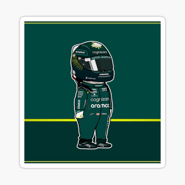 "Mini Lance stroll Aston martin f1 2022 Classic" Sticker for Sale by ...