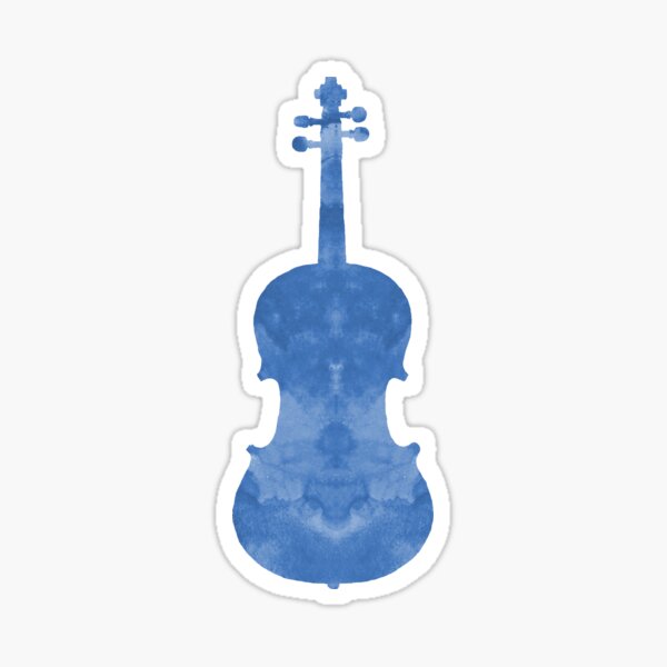 "Viola" Sticker for Sale by BittenByErmines | Redbubble