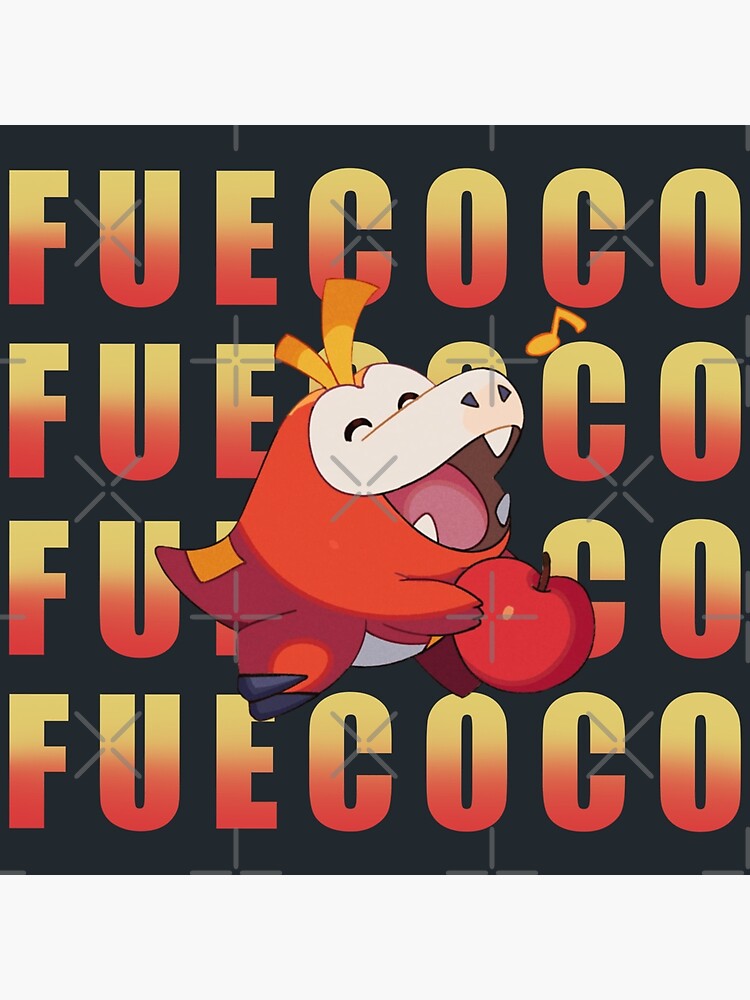 "Fuecoco Fuecoco Fuecoco Fuecoco" Poster by MAGICtissue | Redbubble