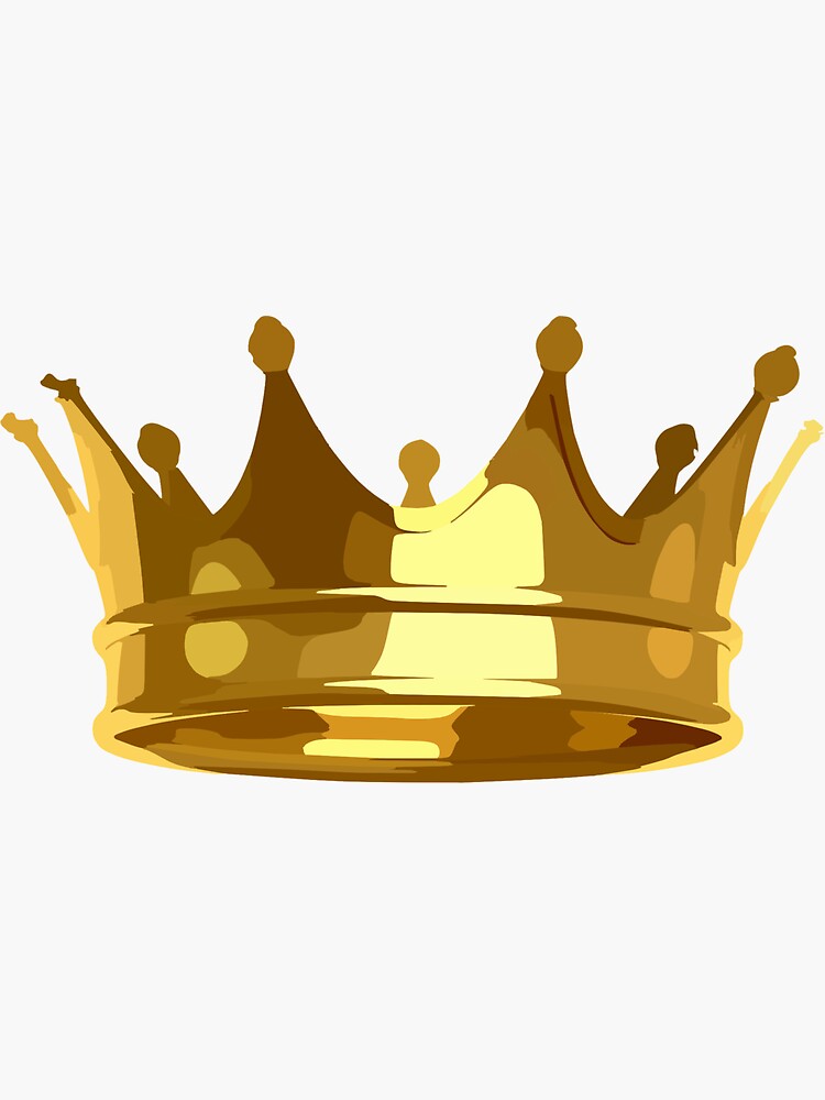 "Crown" Sticker for Sale by DusicaP | Redbubble