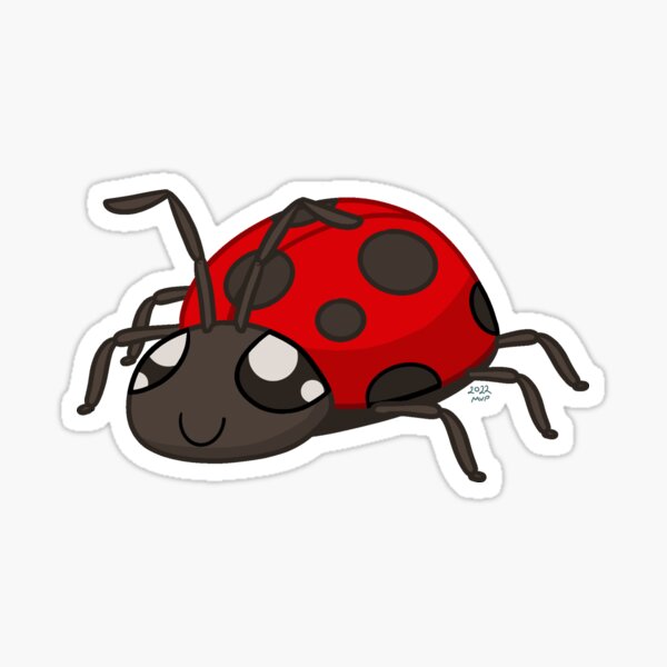 "Ladybird" Sticker by holysnail | Redbubble