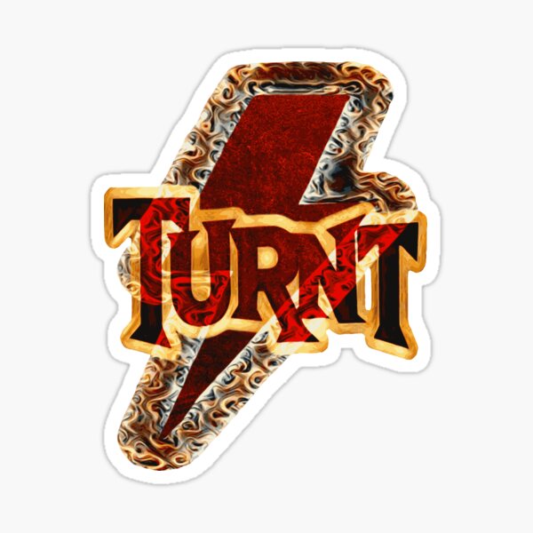 "Turnt lightning" Sticker by Himdilly | Redbubble