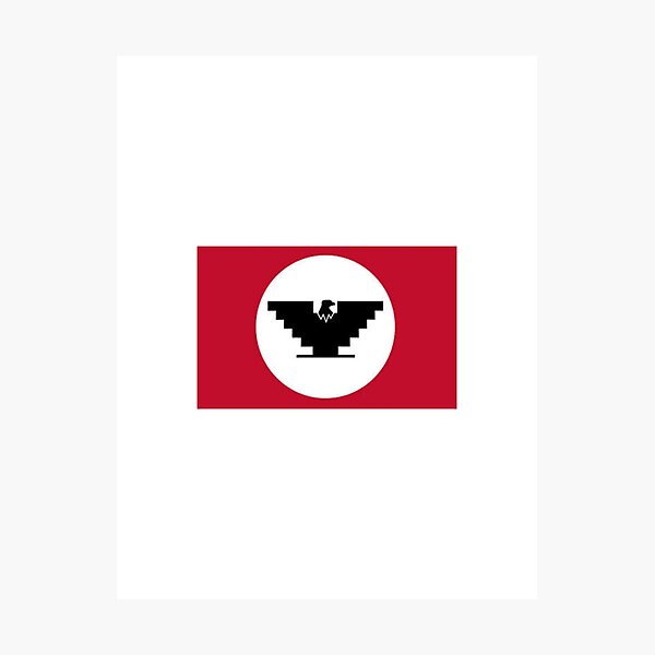 "La Raza Flag" Photographic Print for Sale by ArtVisualDesign | Redbubble