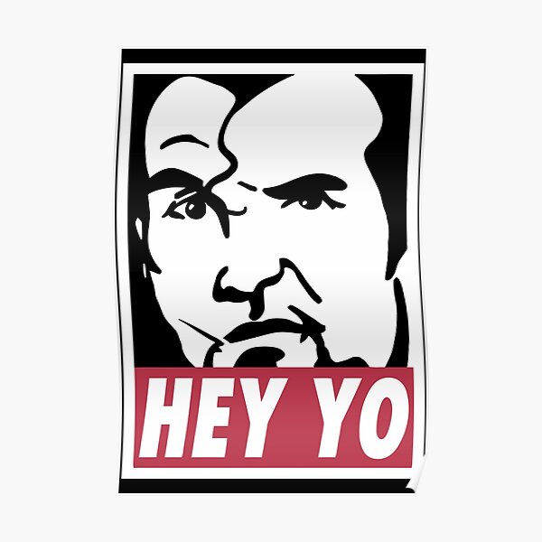 "Scott Hall Merch Scott Hall Hey Yo" Poster by SulaRiam | Redbubble