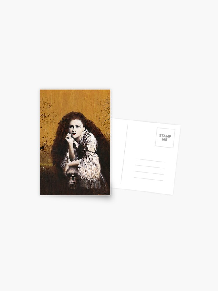 "Gothic Vamp" Postcard for Sale by mictomart | Redbubble