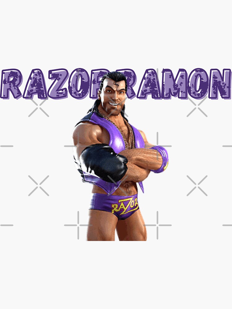 "Razor Ramon,NWO,gift" Sticker by ORAROS | Redbubble