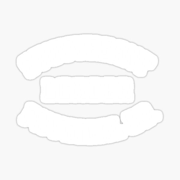 "Retro BB Logo " Sticker by Patrickcassiu | Redbubble