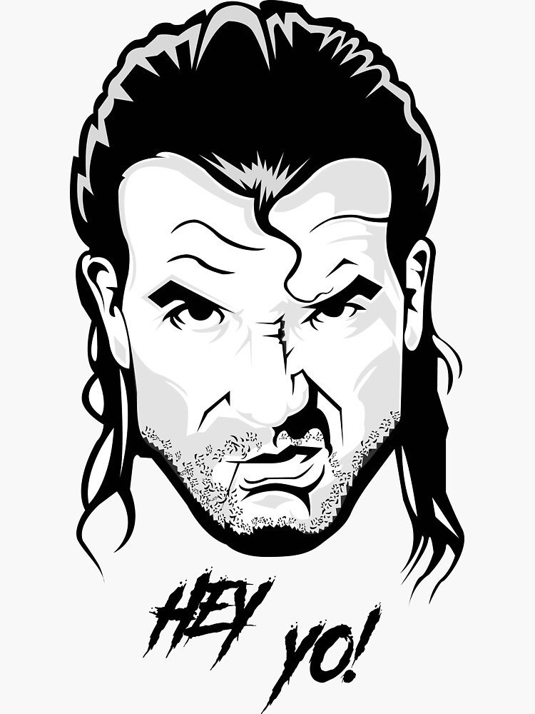 "Hey yo razor ramon" Sticker by LKAdesigns | Redbubble
